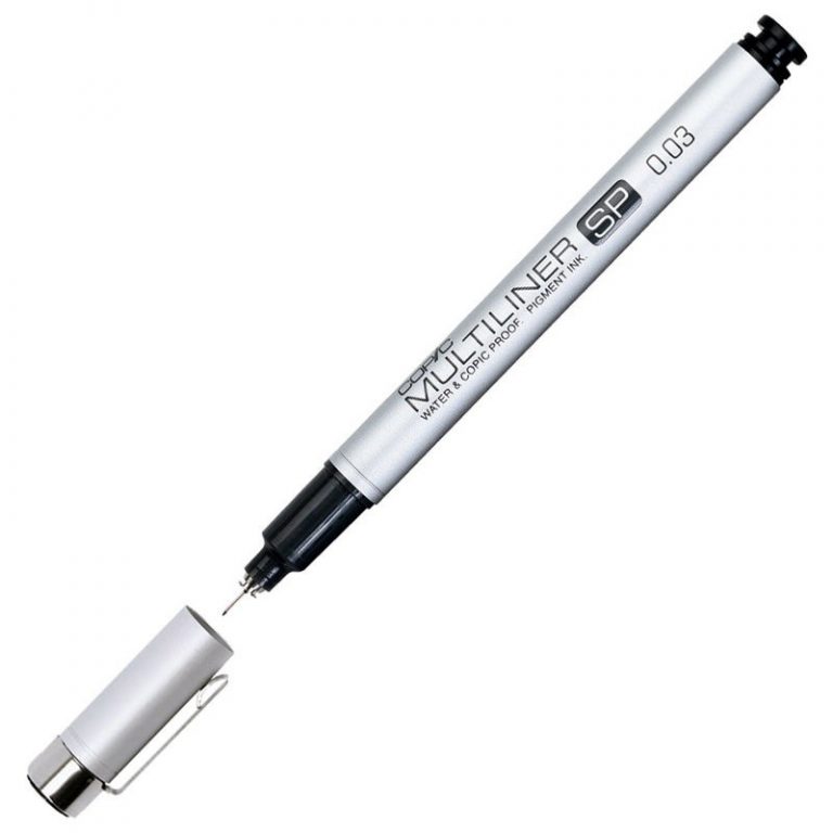 Set 10 rapidógrafos copic negro #10A – ARTEA